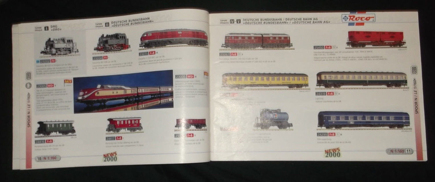 catalogue Roco - 2000 - train miniature - wagon locomotive modélisme | eBay
