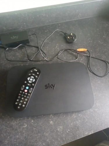 Sky Q Box ES240 with Remote Control+Power Cable | eBay UK