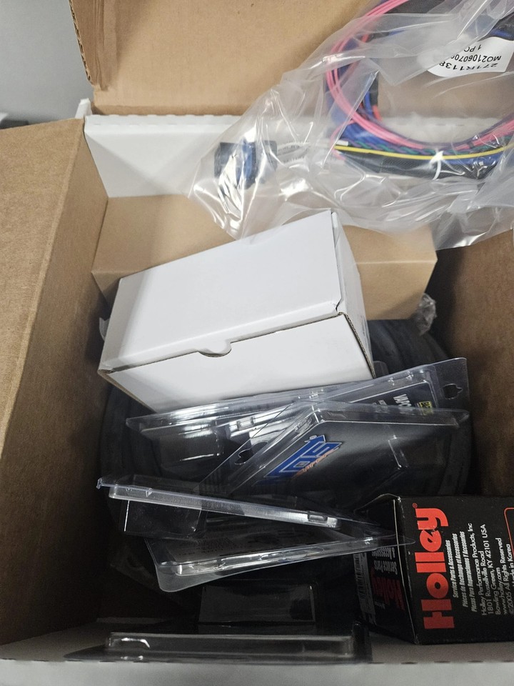 -OPEN BOX-EFI Stealth 4150 Fuel Injection System 4-Barrel Throttle Body ...