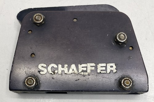 Vintage SCHAEFER ROPE JAMMER/ CLUTCH Block Sailing Rigging Old School ...