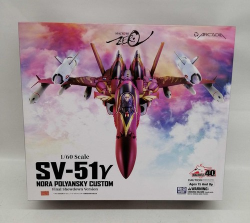 Macross Zero Model Number 1 60 Fully Transformable SV 51 Nora Polyansky s Aircra | eBay