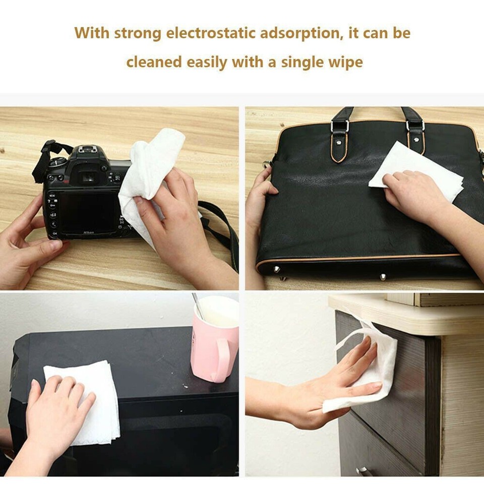 Dust Removal Papers Removal Mop Paper Cleaning Cloth Disposable Dust ...