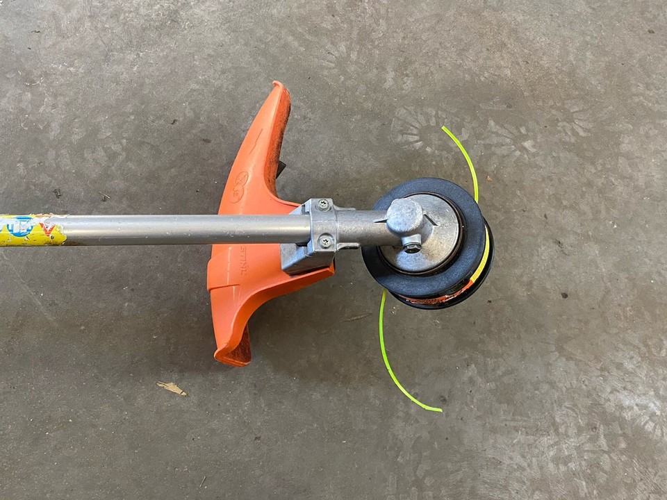 STIHL String Trimmer COMPLETE DRIVE SHAFT ASSY W/ GEARHEAD OEM FS90R 91 ...
