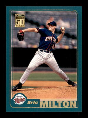 2001 Baseball Topps Eric Milton Minnesota Twins #692 | eBay