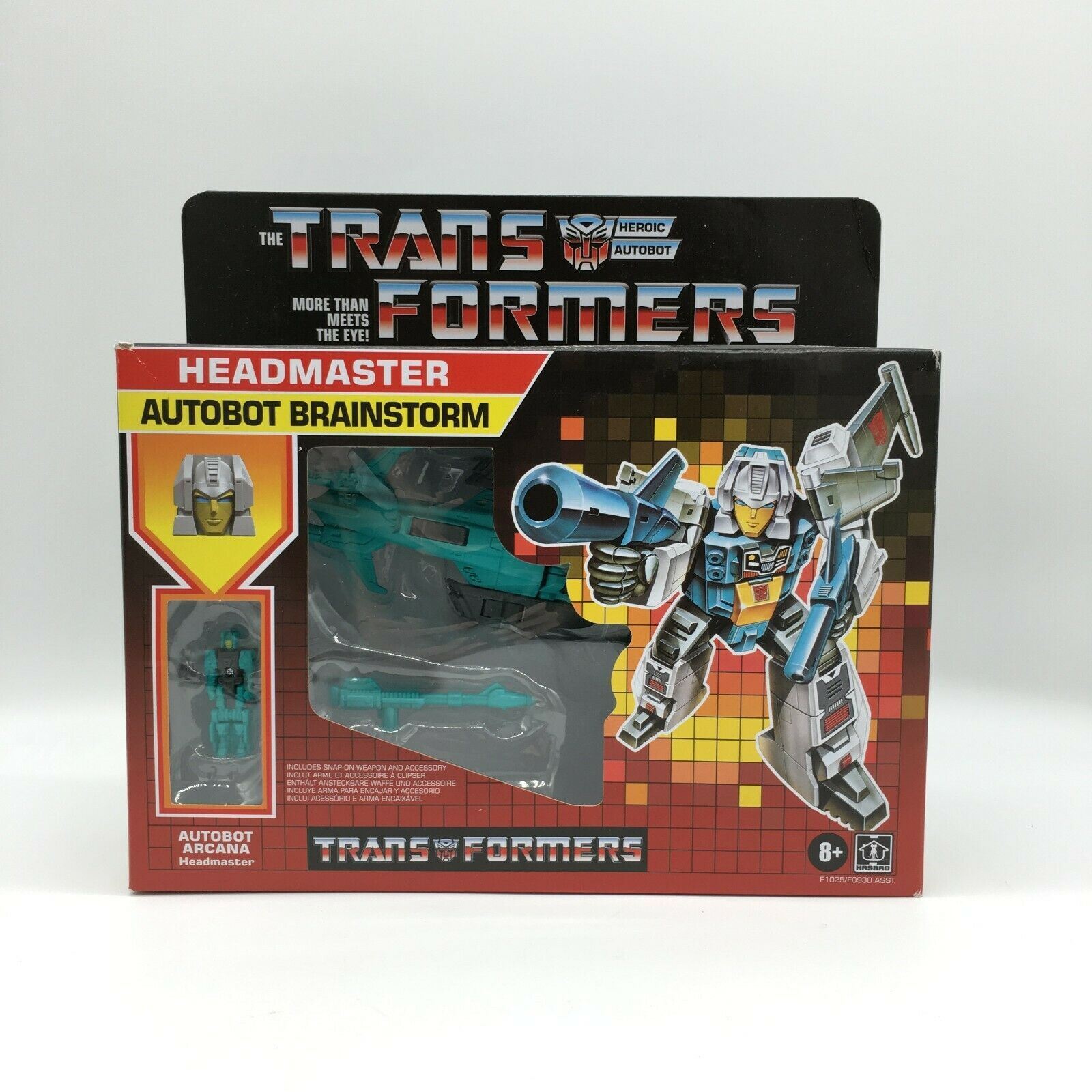 Transformers Generations Retro Headmaster Autobot Brainstorm With