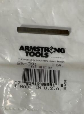 Armstrong 86-391 3/16 H.S.S. Tool Bit M-2 USA | eBay