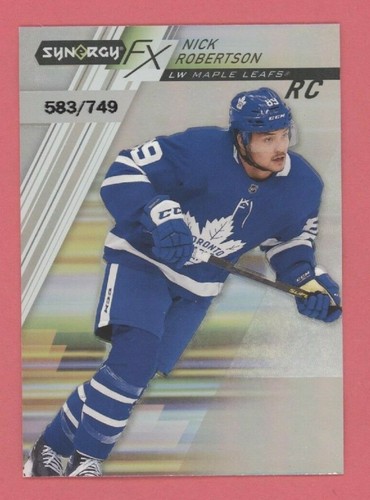 2020-21 Upper Deck Synergy - Synergy Fx Rookies Nick Robertson #FXR-NR ...