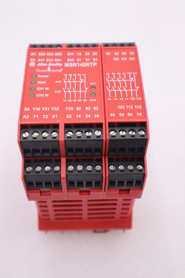 *NEW* Allen Bradley 440R-G23216 SER A. Monitoring Safety Relay ...