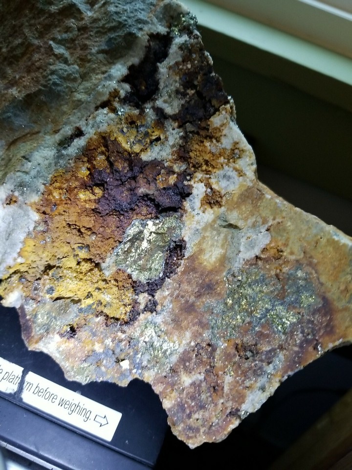 Gold Ore Display Specimen 7lb Gold Ore rock Mother Lode CO | eBay