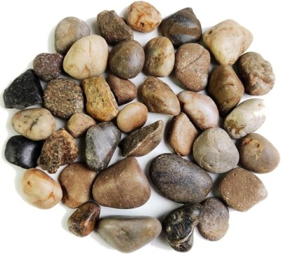 Natural Aquarium Gravel Stones Red River Rocks Decorative Pebbles for ...