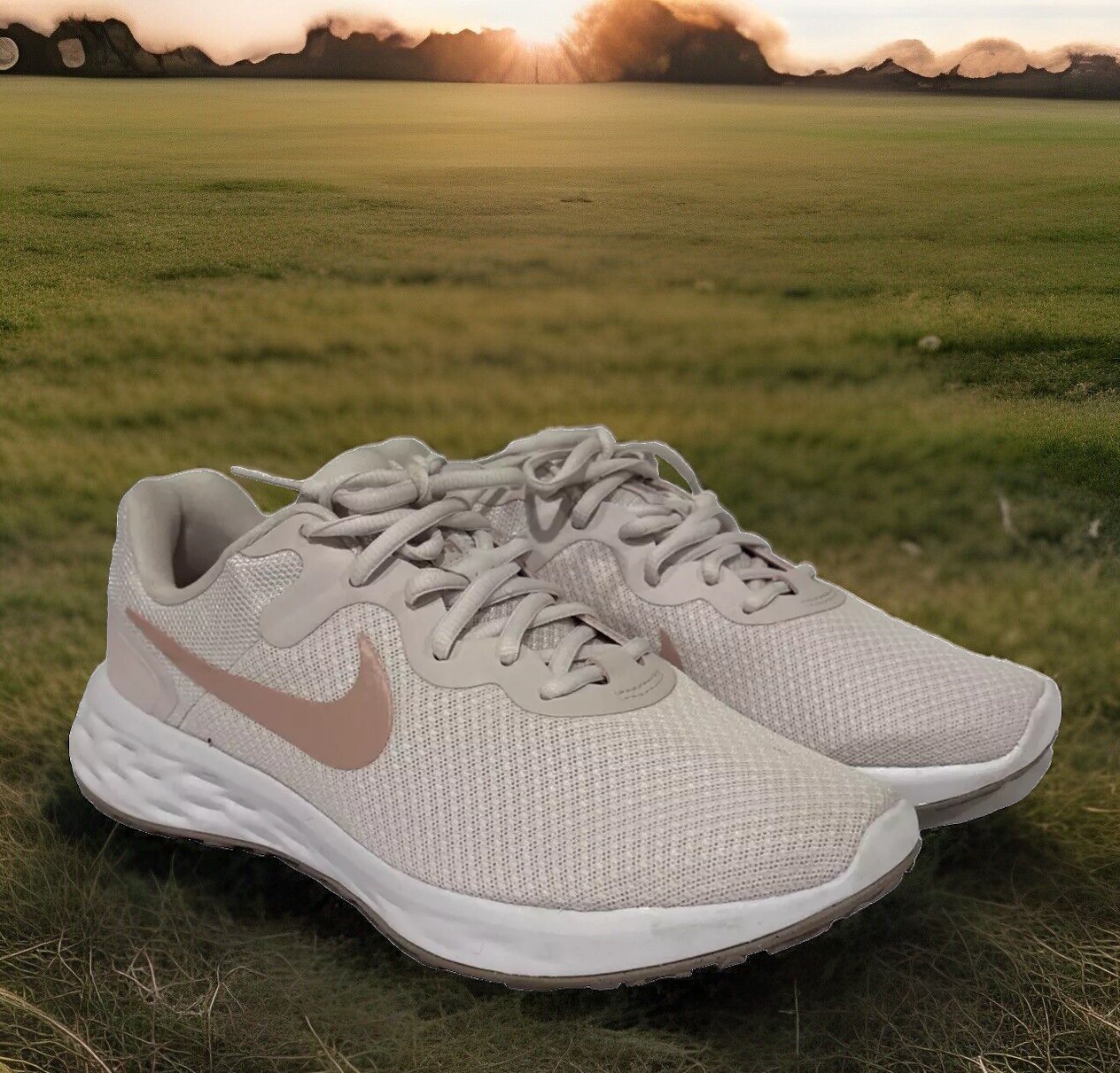 Nike Womens Revolution Light Pink Road Running Shoes … - Gem