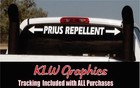 PRIUS REPELLENT Vinyl Decal Sticker Turbo Diesel Truck 7.3L 6.7L 6.6L ...