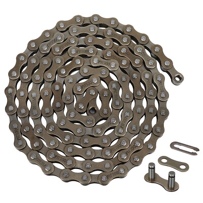 Fittoo Single Speed Bike Chain 1/2X1/8 Inch 114 Links Bicycle Cycle ...