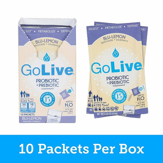 GoLive , Probiotic & Prebiotic, Citrus Lemon Lime for sale online | eBay