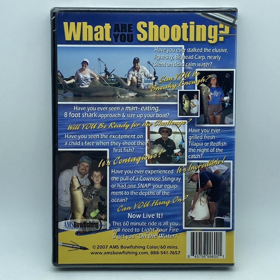 On the Water DVD 2007 AMS Bowfishing Fishing Instructional Guide BRAND ...