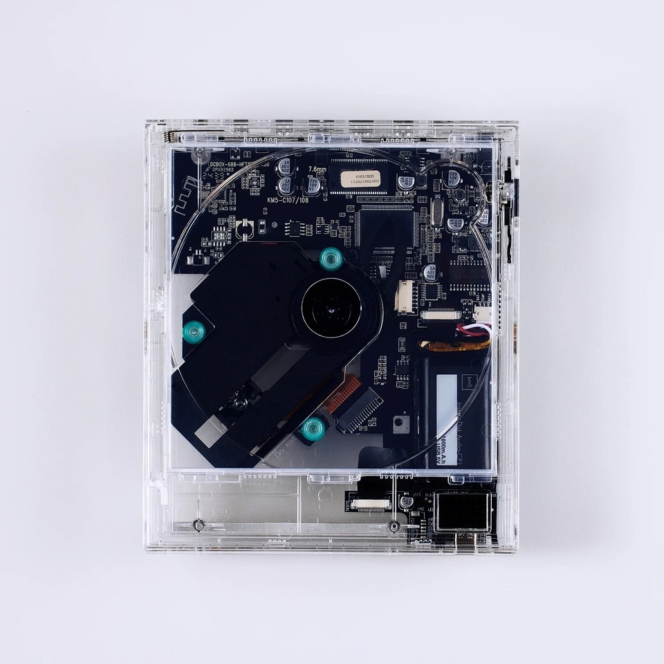 KM5 Instant Disk Audio CP1 Clear CD Player Bluetooth BEAMS 2025 Japan ...