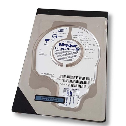 Disque Dur HDD IDE PATA 3,5" 40GB MAXTOR NAR61HAO Ordinateur De Bureau ...