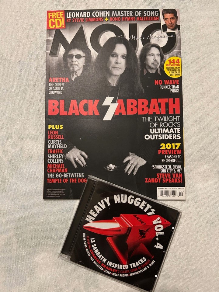 MOJO Magazine 2017 numeri singoli con CD / single issues 2017 with CD ...