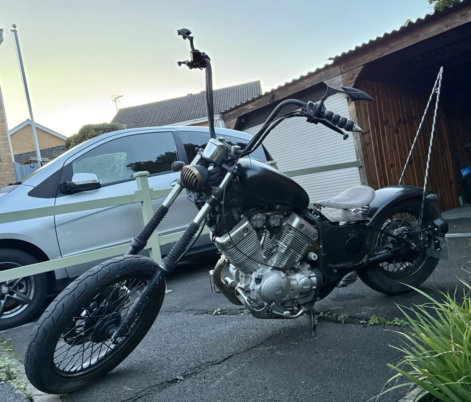1989 Yamaha XV535 Project Chopper - Bike Years - 1980s