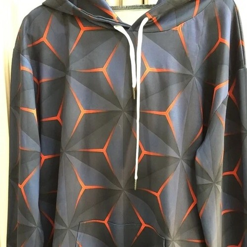 Men's Hooded Sweatshirt 3D Printed Abstract Design | eBay