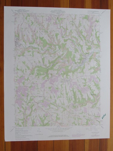 Dillonvale Ohio 1978 Original Vintage USGS Topo Map | eBay