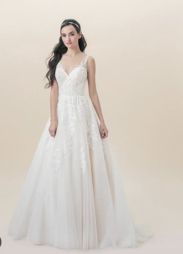 Moonlight bridal tango wedding dress style T832 size 14 Ivory/gold | eBay