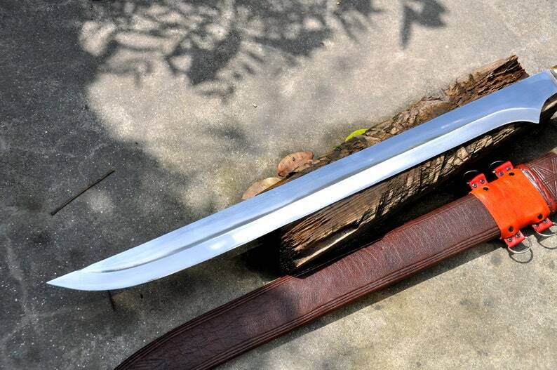 Homelands Everestforge-27 inches Blade Scimitar Sword-Forged-Hand ...