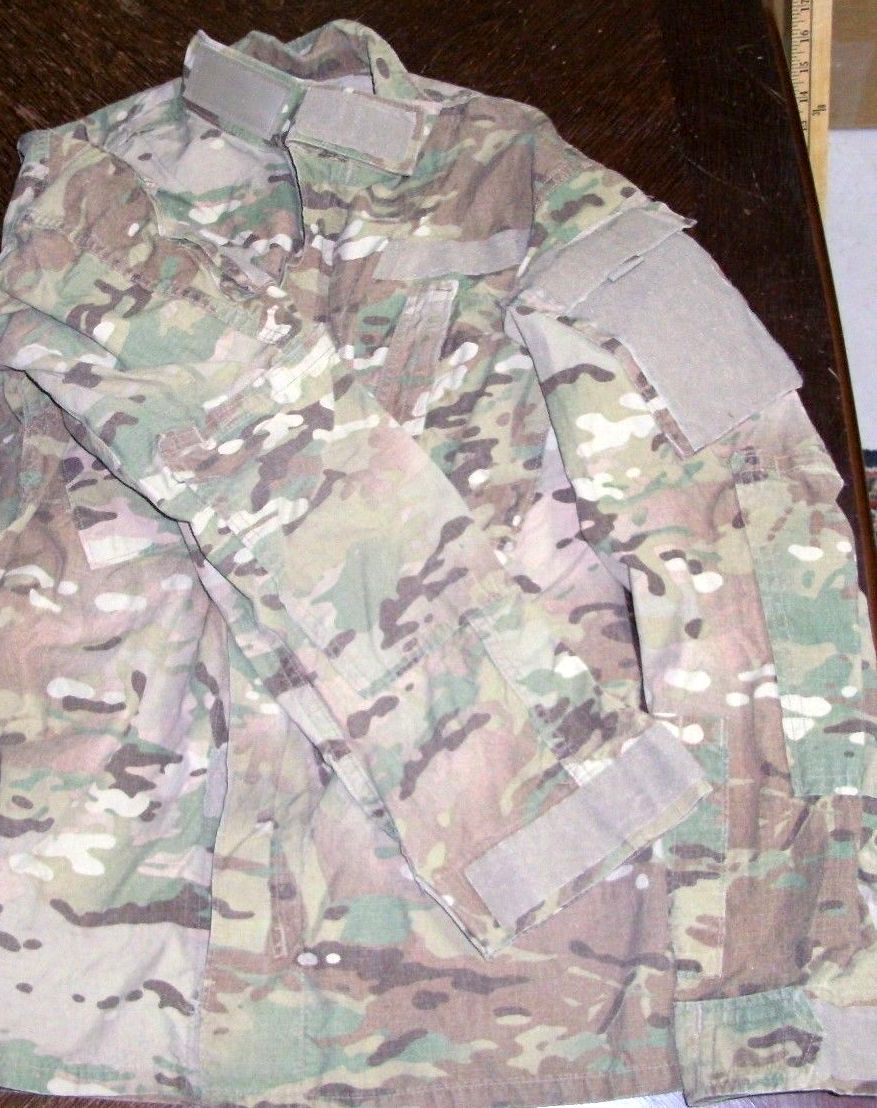 MULTICAM JACKET FRACU FLAME RESISTANT INSECT GUARD HUNTING RIPSTOP ALL ...