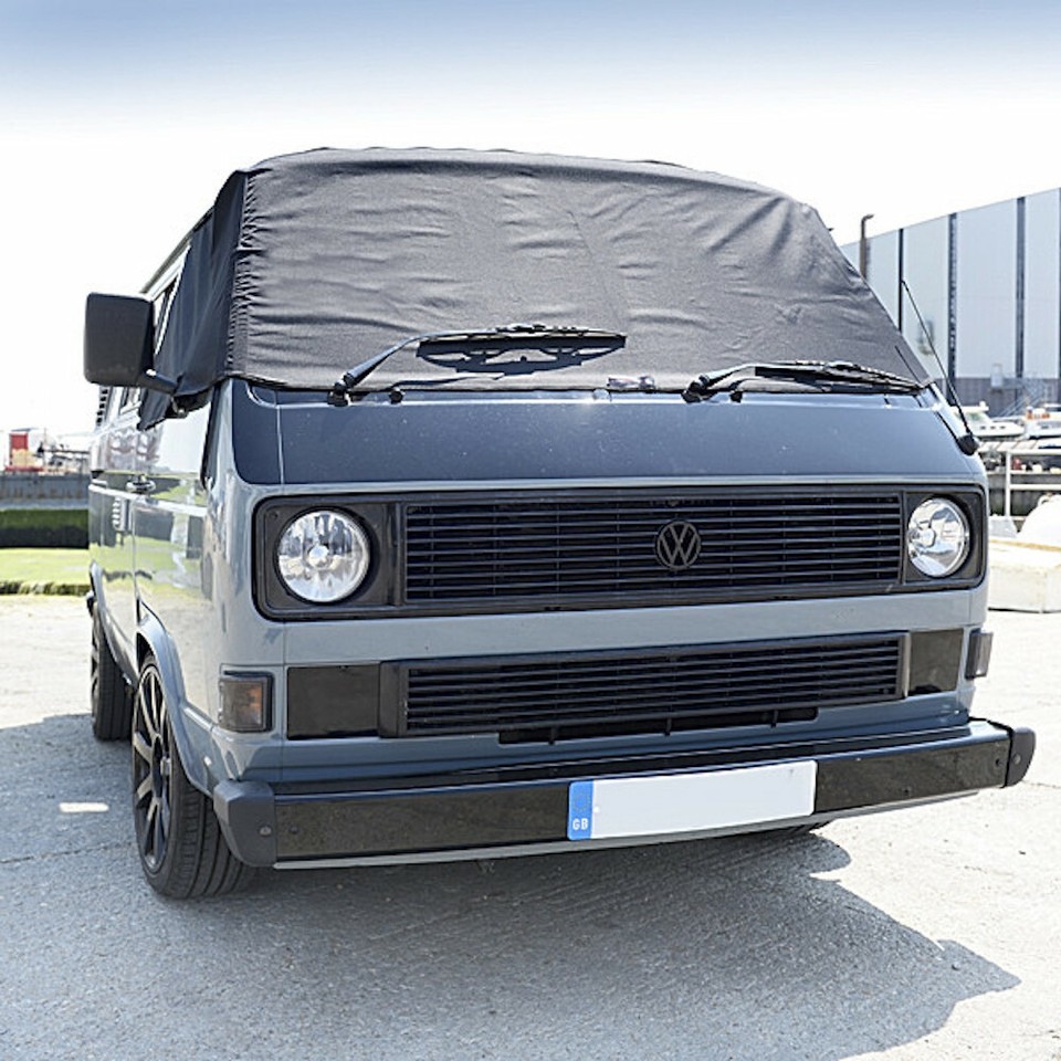 VW T3 T25 Vanagon Combi Bus Van Screen Wrap Black Out Cover 1980 1981 ...