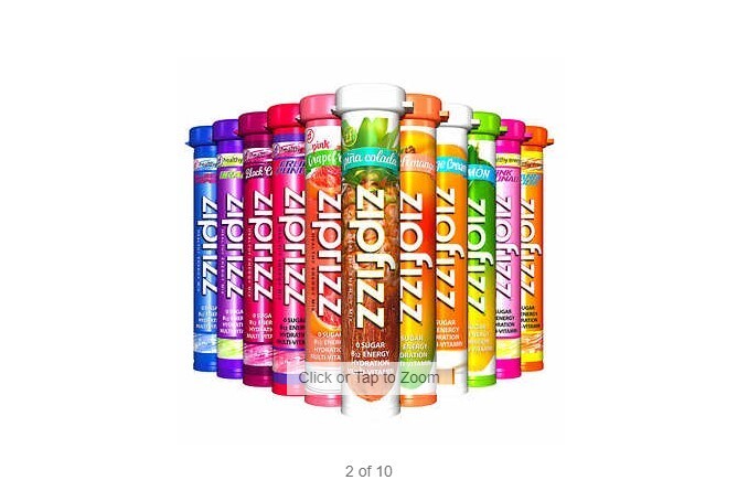 Zipfizz Multi Vitamin Energy Hydration Drink Mix ~ 30 Tubes Pink ...