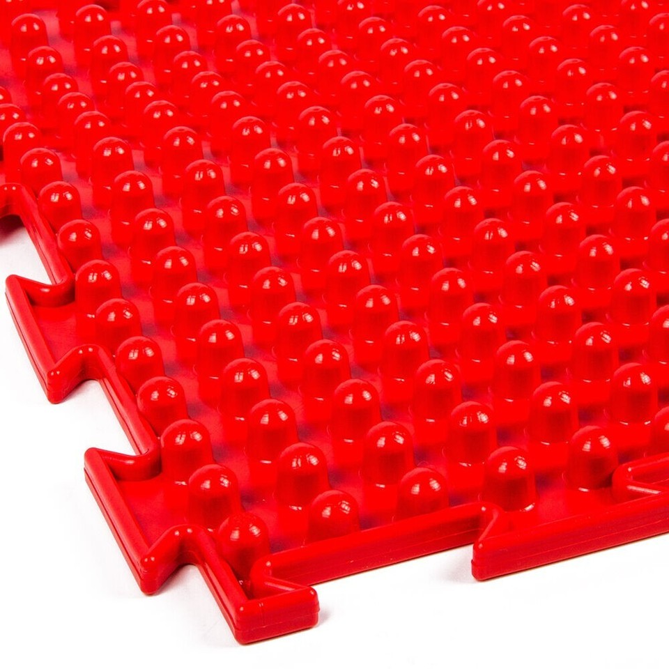 8 pc Sensory Orthopedic Massage Puzzle Tile Pad Set Modular Play Mat ...