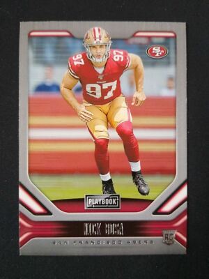 2019 Playbook NICK BOSA RC #118 San Francisco 49ers *SR20A | eBay