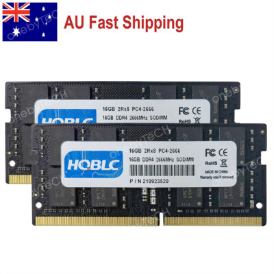AU 32GB 2X16GB PC4-2666MHZ SODIMM Laptop Memory For Mac mini Late 2018 ...