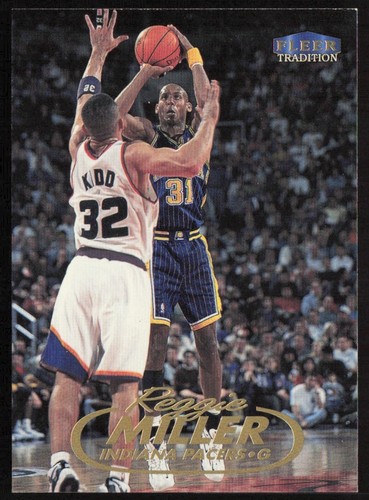 1998-99 Fleer Tradition #31 Reggie Miller Indiana Pacers | eBay