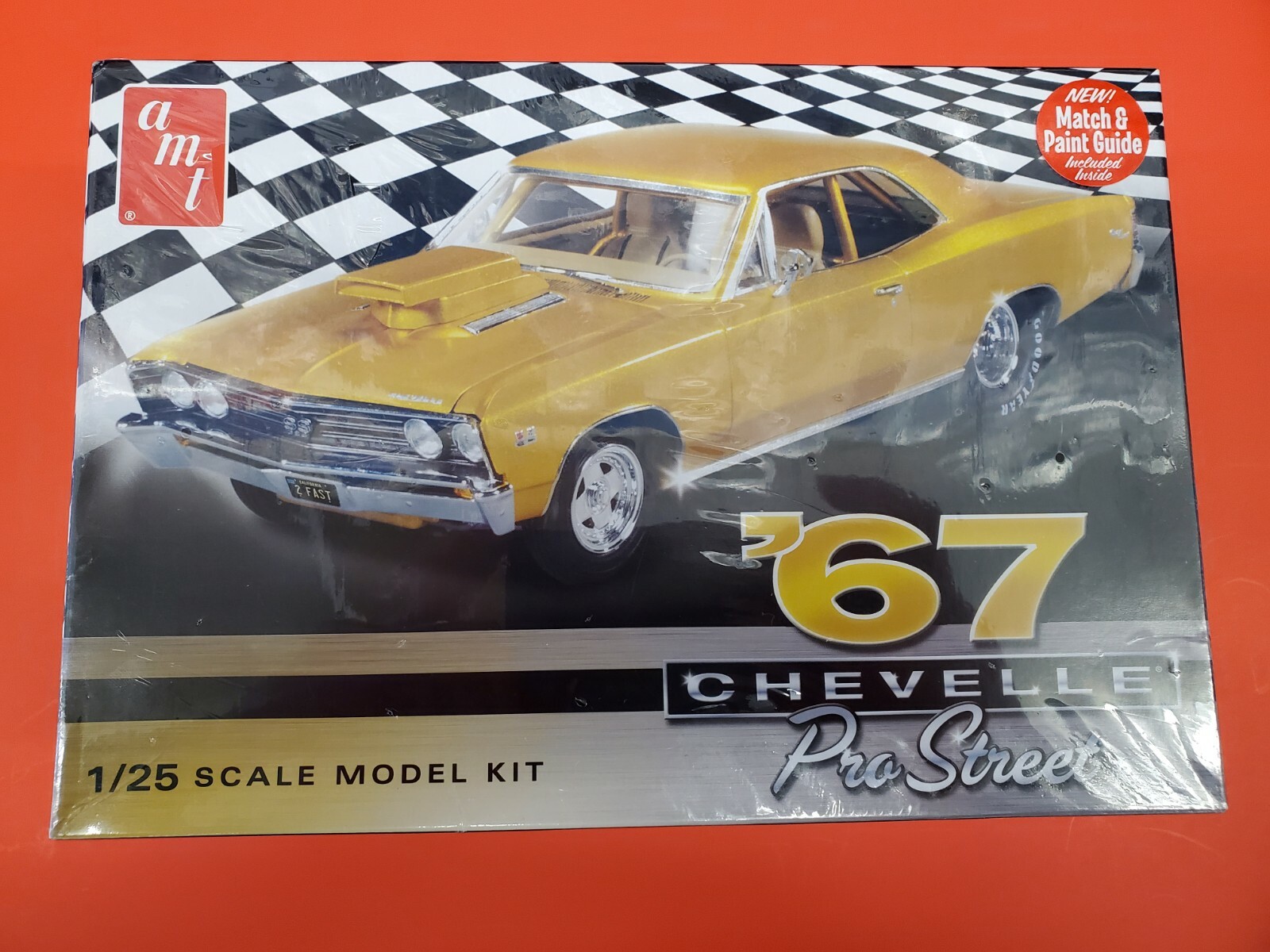 AMT 876 '67 Chevelle Pro Street Model Kit 1/25 Mid-America | eBay