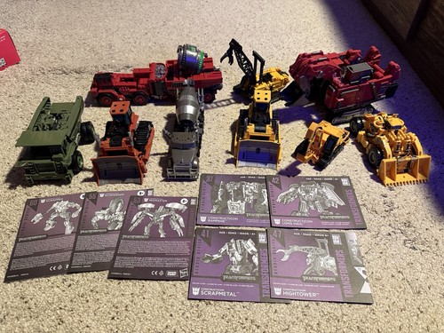 Transformers Studio Series Constructicons Devastator Lot Of 9 Loose Complete | eBay