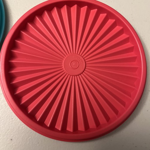 Lot Of 4 Tupperware Lids See Details For Sizes No Stains Starburst ...