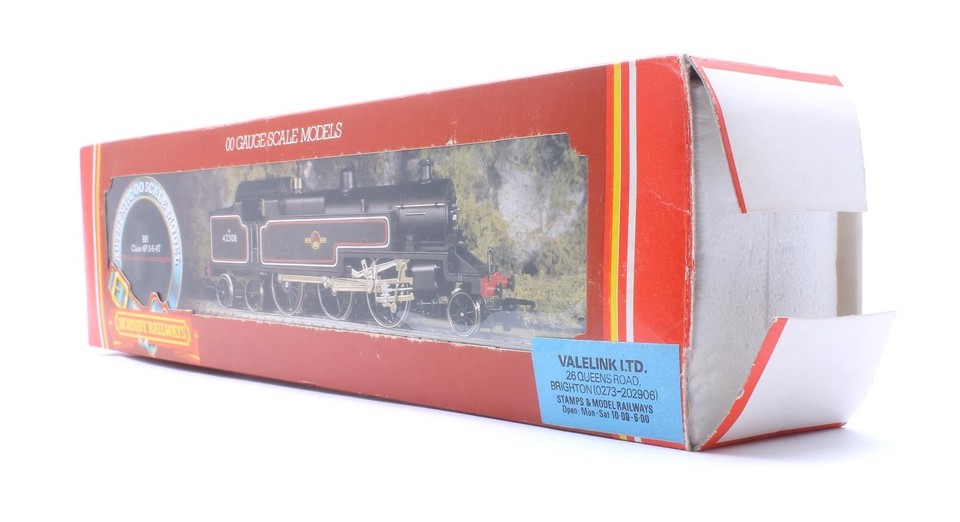 HORNBY 'OO' GAUGE R062 BR BLACK 2-6-4T CLASS 4P #42308 STEAM LOCOMOTIVE ...