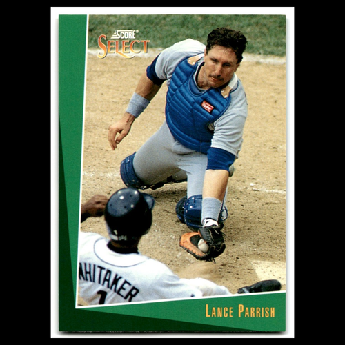 Lance Parrish #388 1993 Select Seattle Mariners Baseball Card MLB NM | eBay