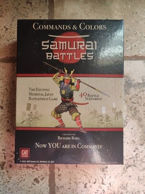 GMT - Commands & Colors Samurai Battles - Medieval Japan Battle Game | eBay