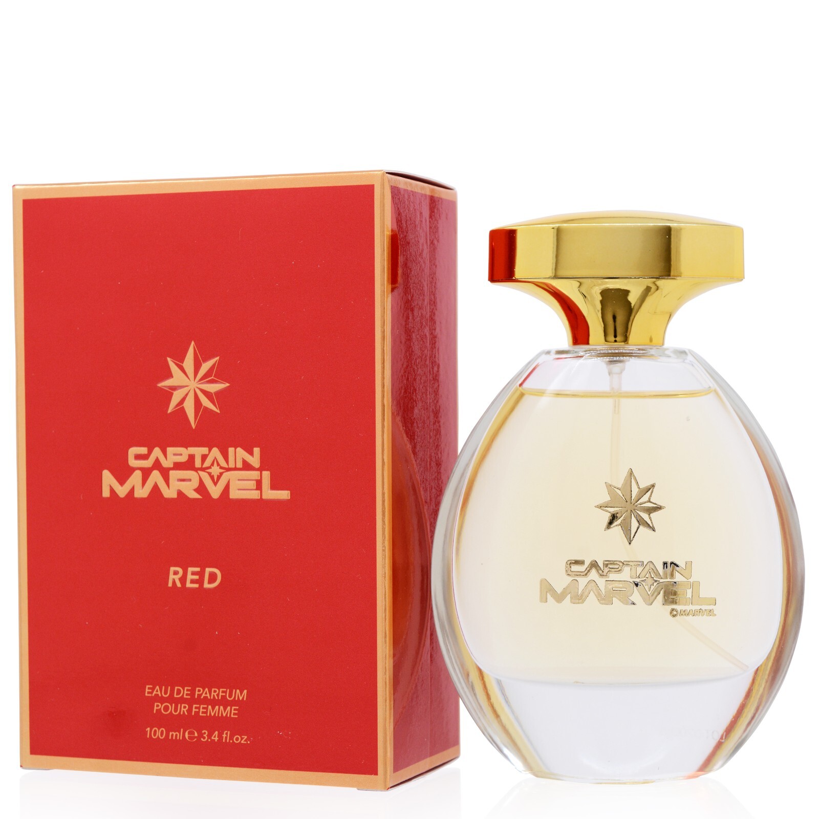 MARVEL CAPTAIN MARVEL RED/MARVEL EDP SPRAY 3.4 OZ (100 ML) (W)-NEW | eBay