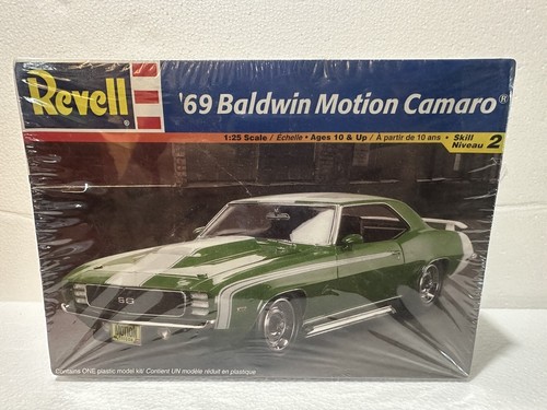 Revell '69 Baldwin Motion Camaro 1:25 Sports Car Model Kit 85-2347 ...