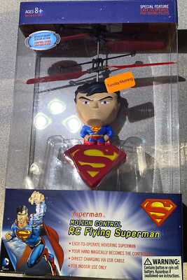 Superman Motion Control RC Flying Superman Helicopter Radio Gift ...