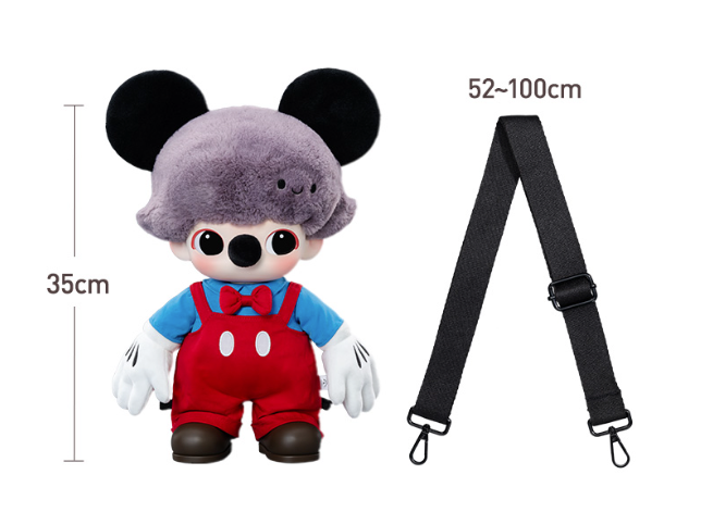 POPMART DIMOO WORLD x DISNEY Mickey Vinyl Plush Bag Authentic Japan | eBay