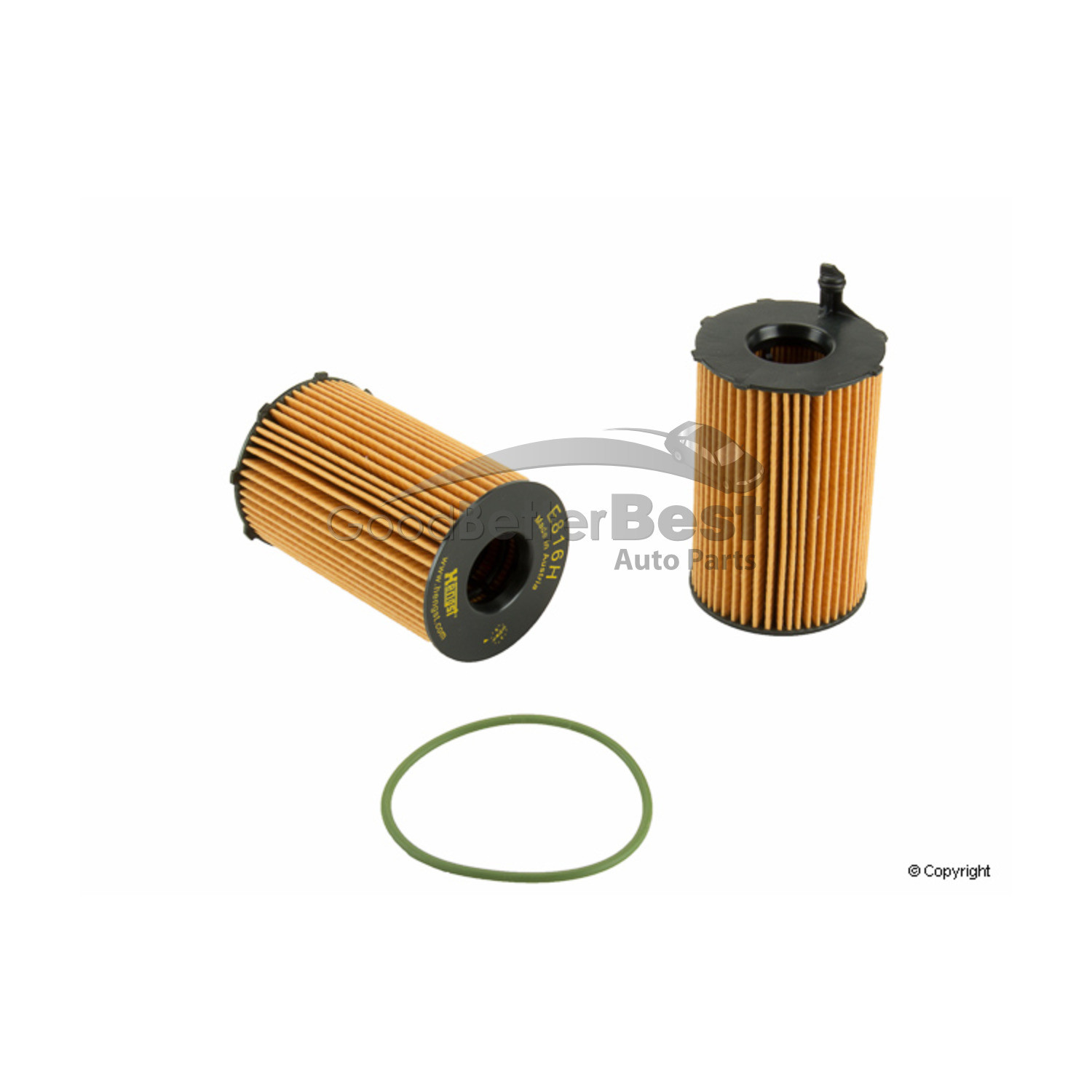 Hengst Engine Oil Filter E816hd236 59198405 for AUDI Porsche VOLKSWAGEN ...