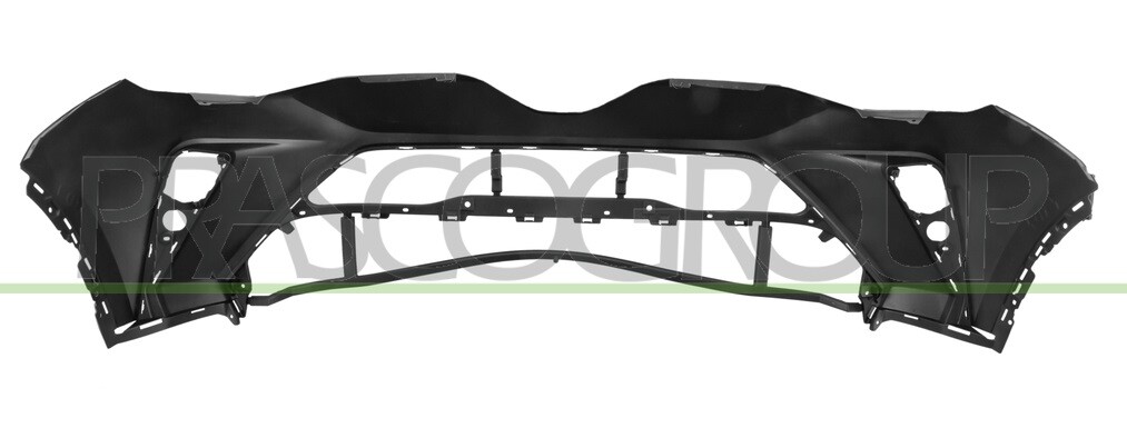 Fits Toyota CHR Front Bumper Primed Black 2020- | eBay
