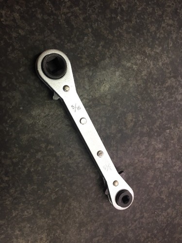 Ratchet Wrench Square MC & B Acetylene Tank Cylinder Heavy Duty Wrench ...