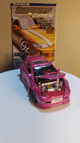 Muscle Machines Import Tuner 2001 Ford Focus FR200 Winged Pink TO2-14 1 ...