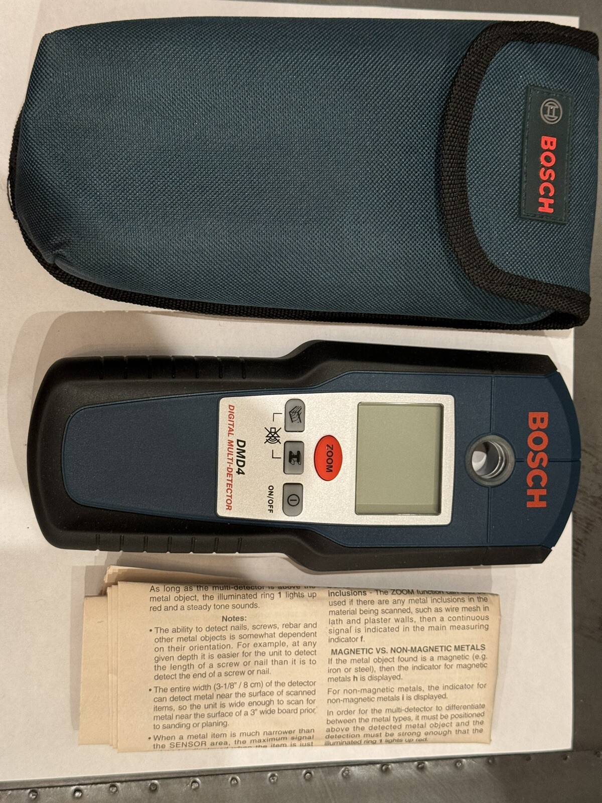 Bosch DMD4 Digital Multi-Detector- For Studs / Metal | eBay