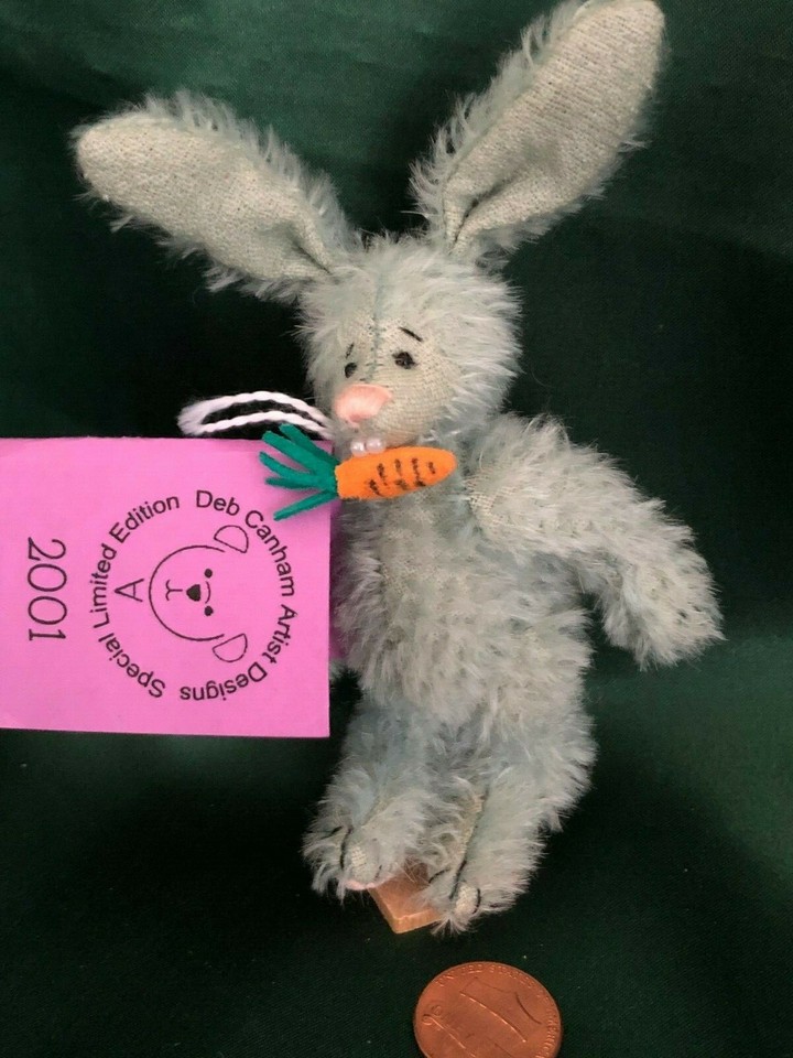 ASSORTED DEB CANHAM ARTIST DESIGNS LITTLE GEM PLUSH MINIATURE BEARS ...